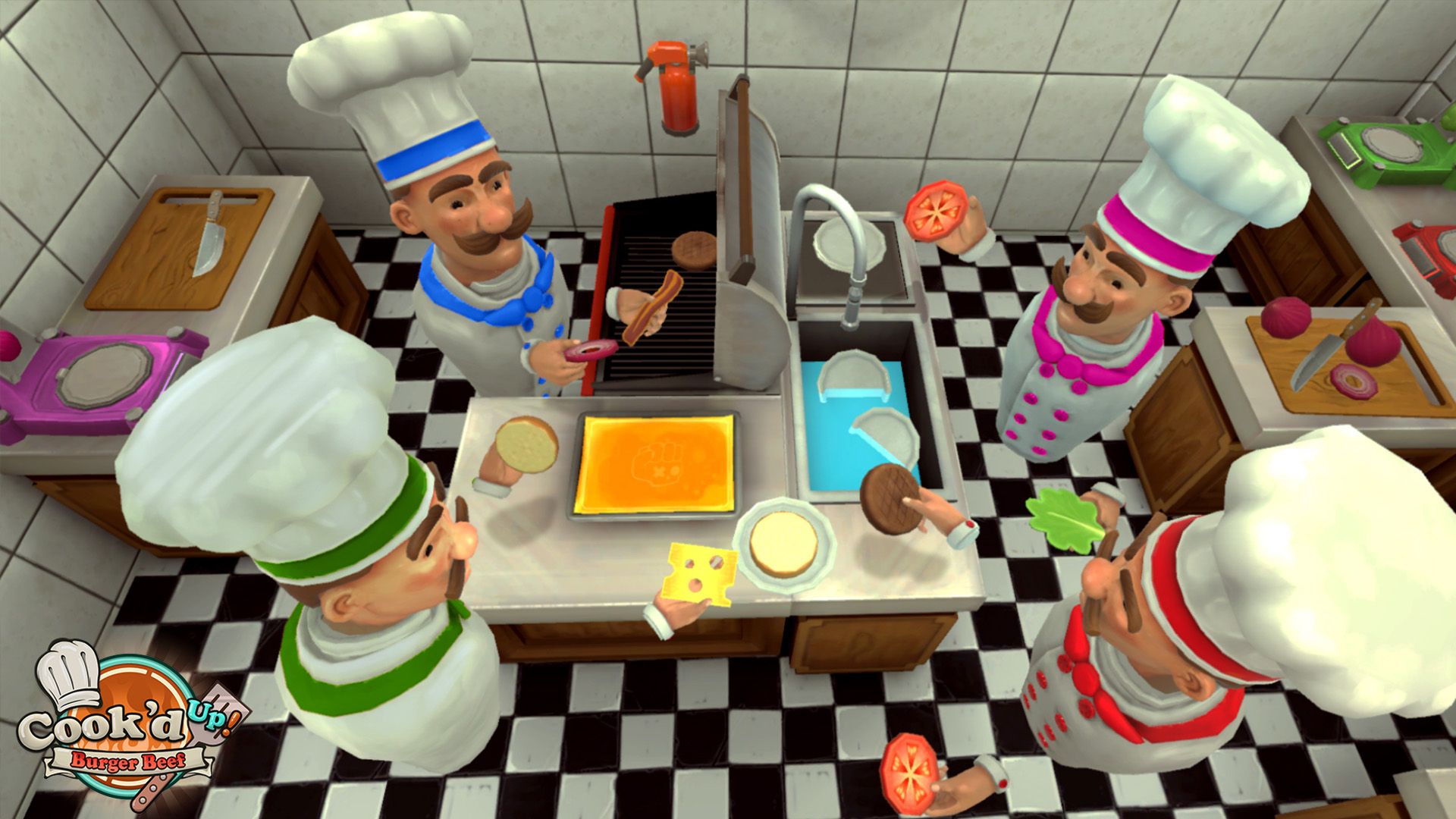 Cook’d Up VR | Cooperative Team Building Arcade Game
